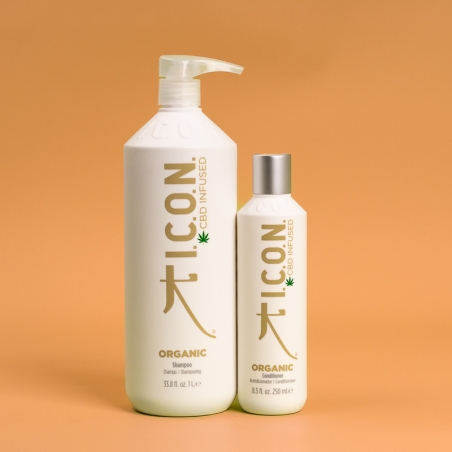 ICON Organics: 1 Liter Shampoo and Conditioner for hair loss